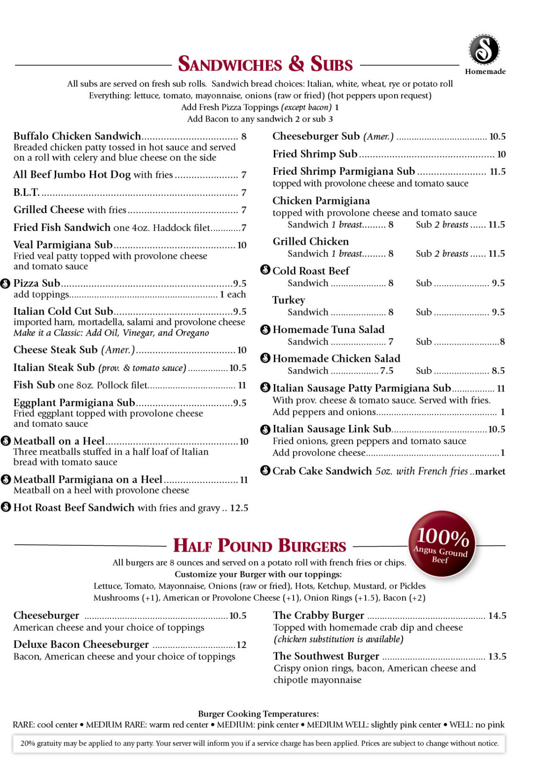 Squires Cafe | Enjoy Squire's Italian Restaurant in Baltimore for Lunch ...